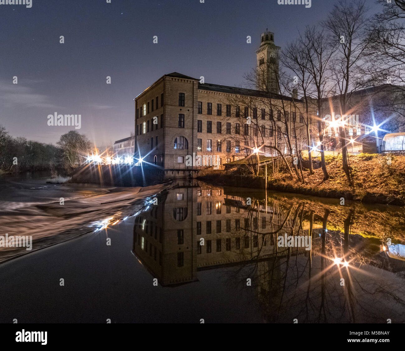 The wonderful quaint village of Saltaire, build by Sir Titus Salt and ...