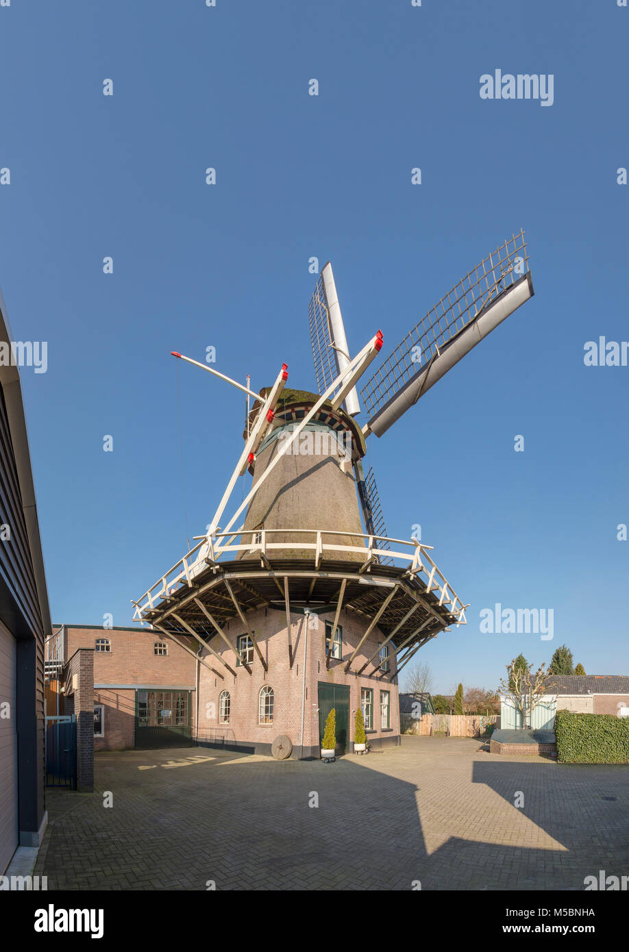 Windmill called The Friendship Stock Photo - Alamy