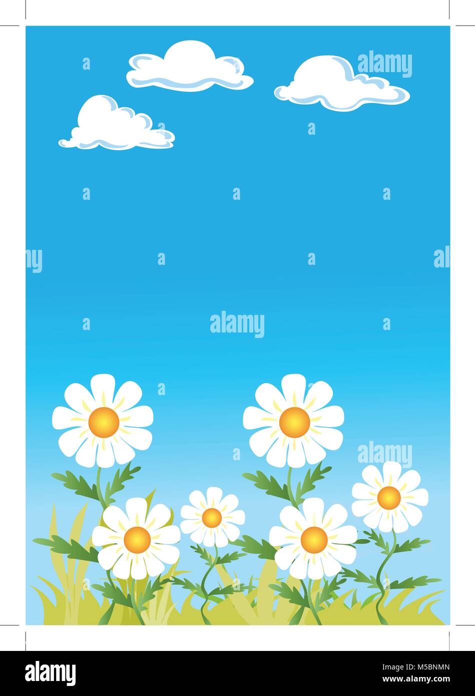 Cartoon flowers hi-res stock photography and images - Alamy