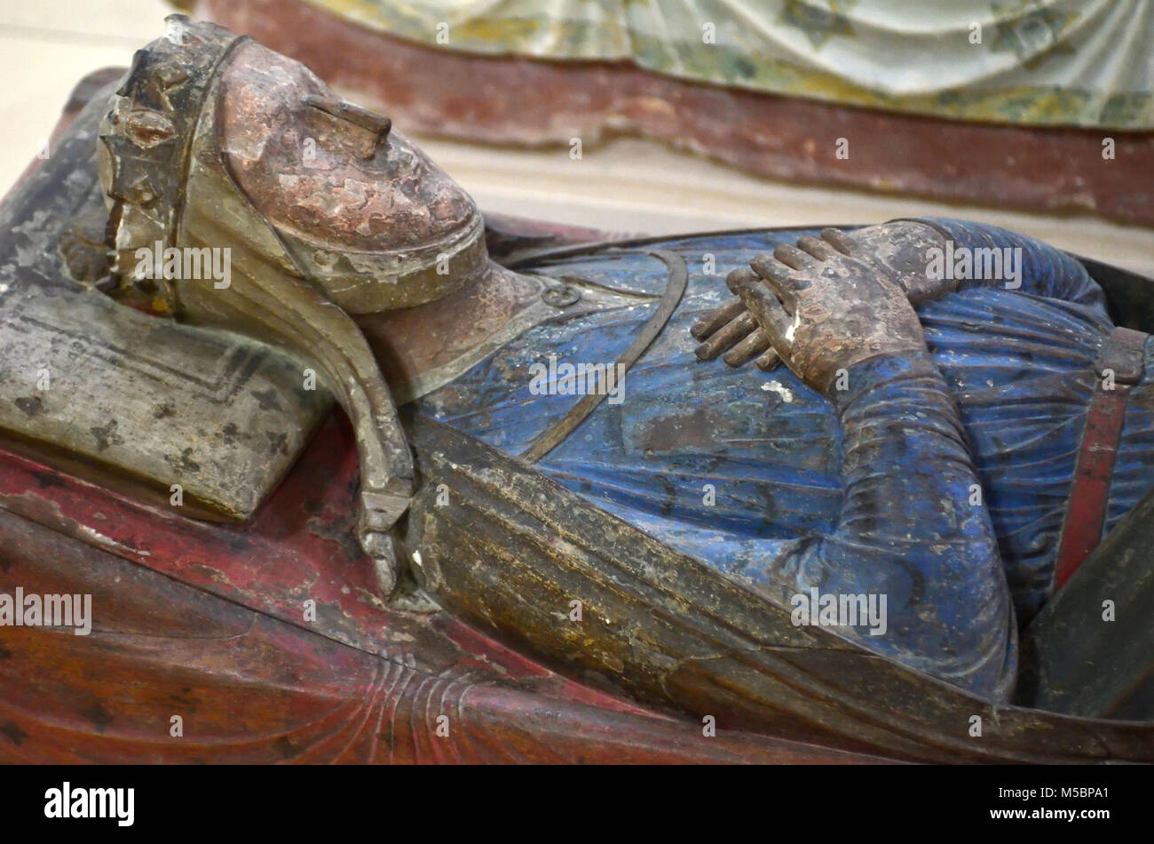 The 800 year old tomb of Queen Isabella, the wife of King John Stock ...