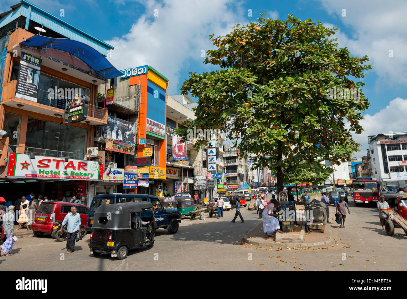 Sri Lanka, Colombo, Asia, City, Capitol, tuktuk Stock Photo - Alamy