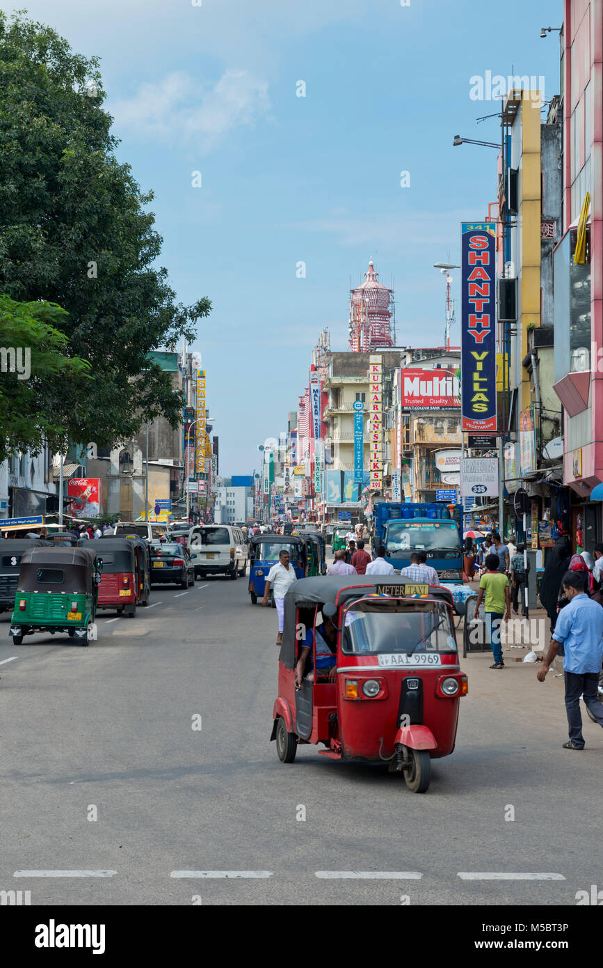 Sri Lanka, Colombo, Asia, City, Capitol, tuktuk Stock Photo - Alamy