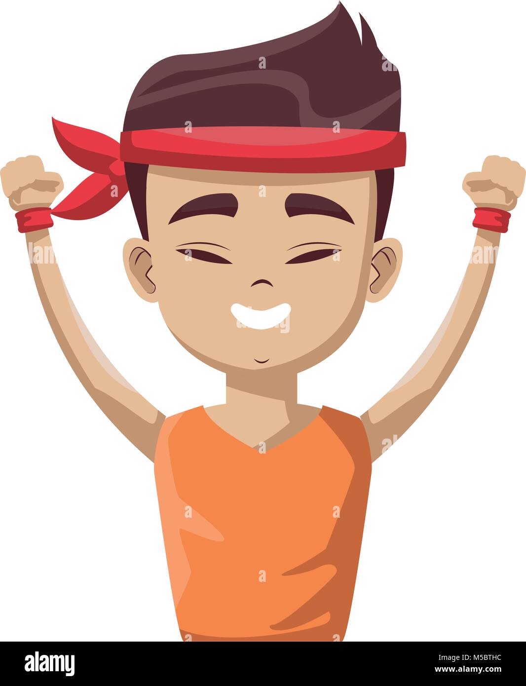 Chinese man with hands up cartoon Stock Vector Image & Art - Alamy