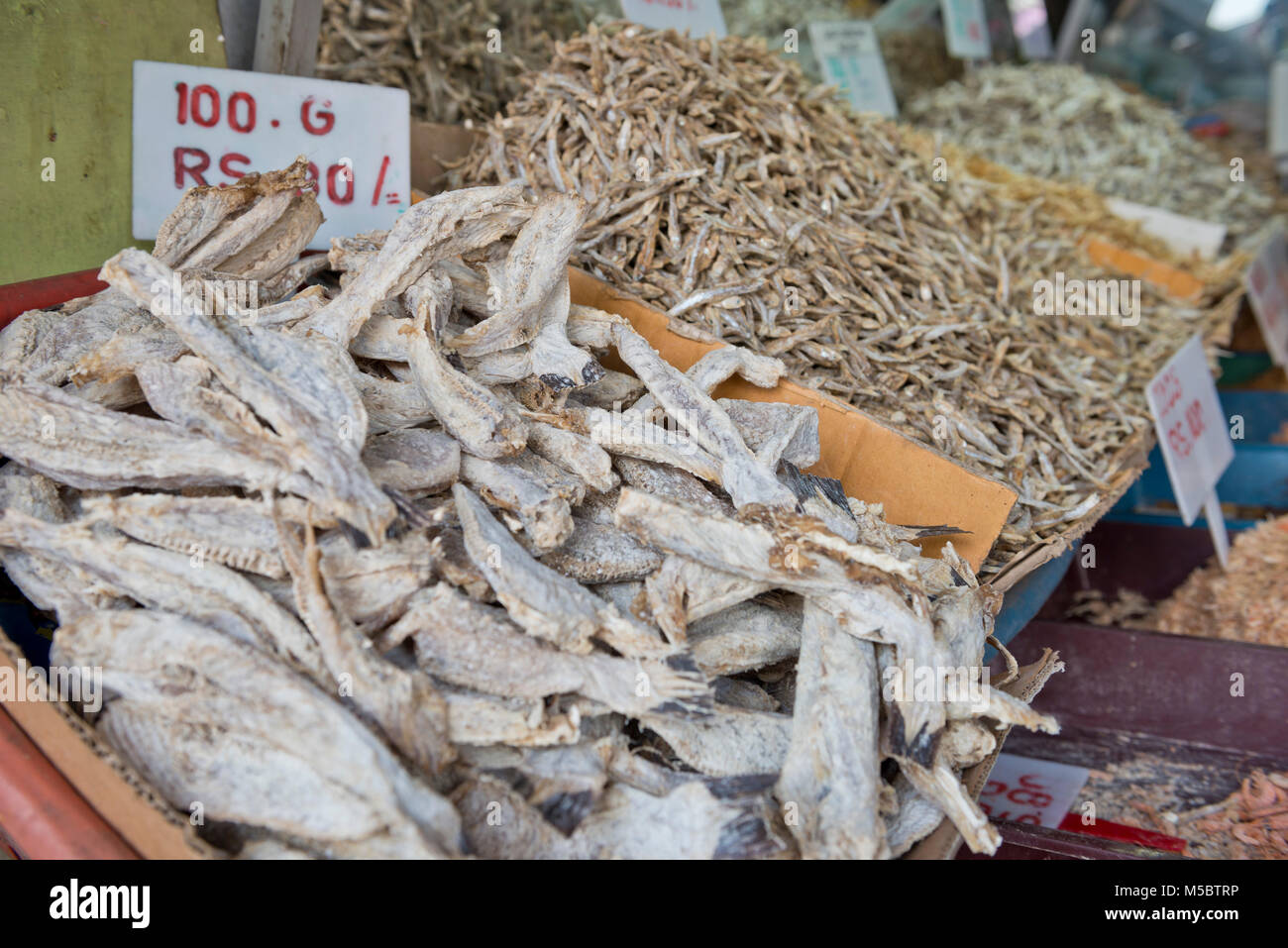 Sri Lanka, Kandy, Asia, fish, dried Stock Photo - Alamy