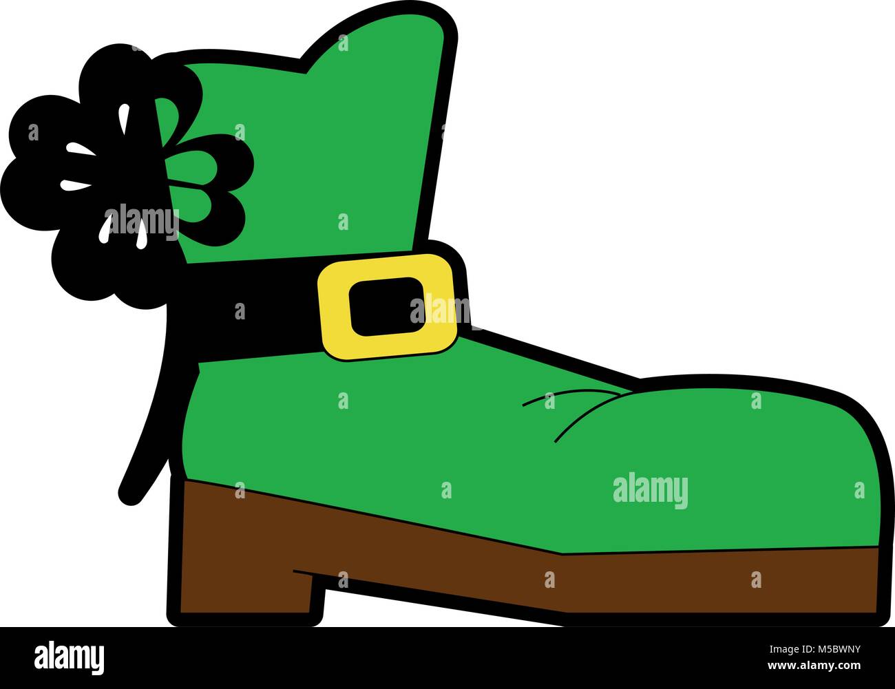 Elf Boot Stock Vector Images - Alamy