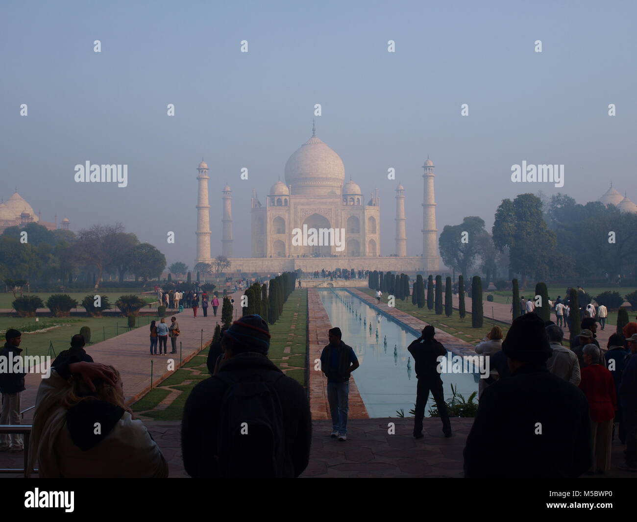 India People Tourists Asia Scenic Agra High Resolution Stock ...