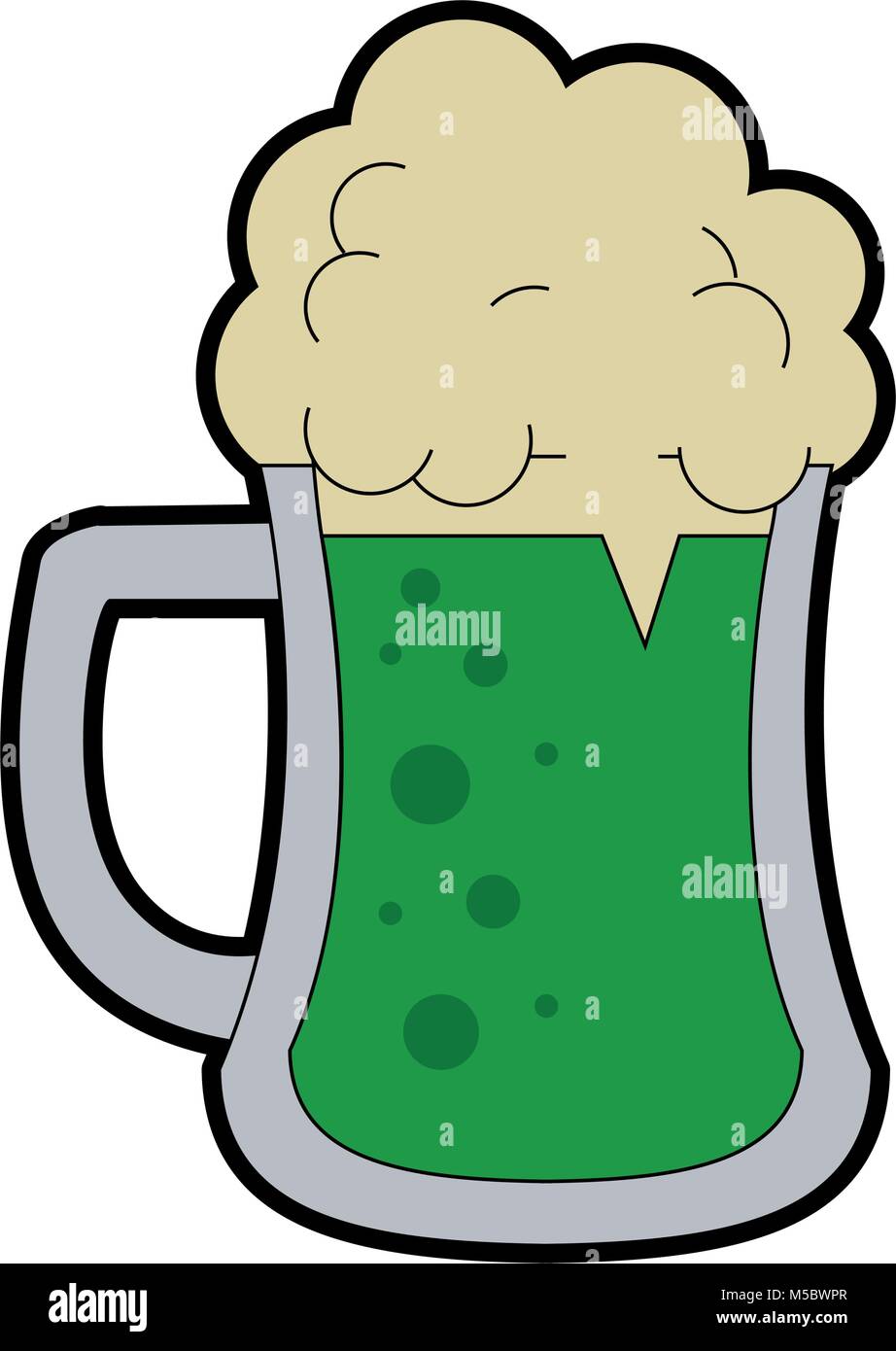 Irish green beer Stock Vector Image & Art - Alamy