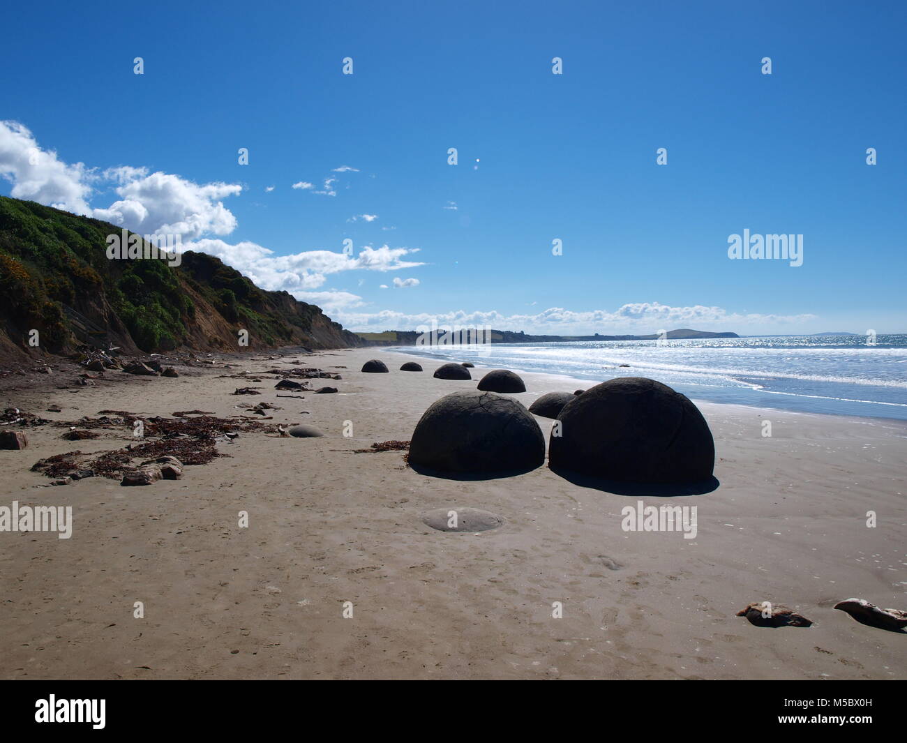 Boulders rock, New Zealand Stock Photo - Alamy