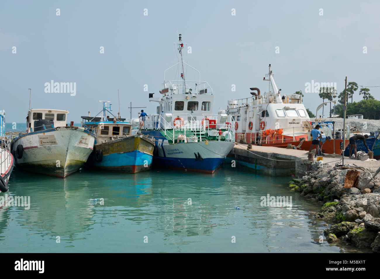 Sri Lanka, Region, Jaffna, Asia, fishing boat Stock Photo - Alamy