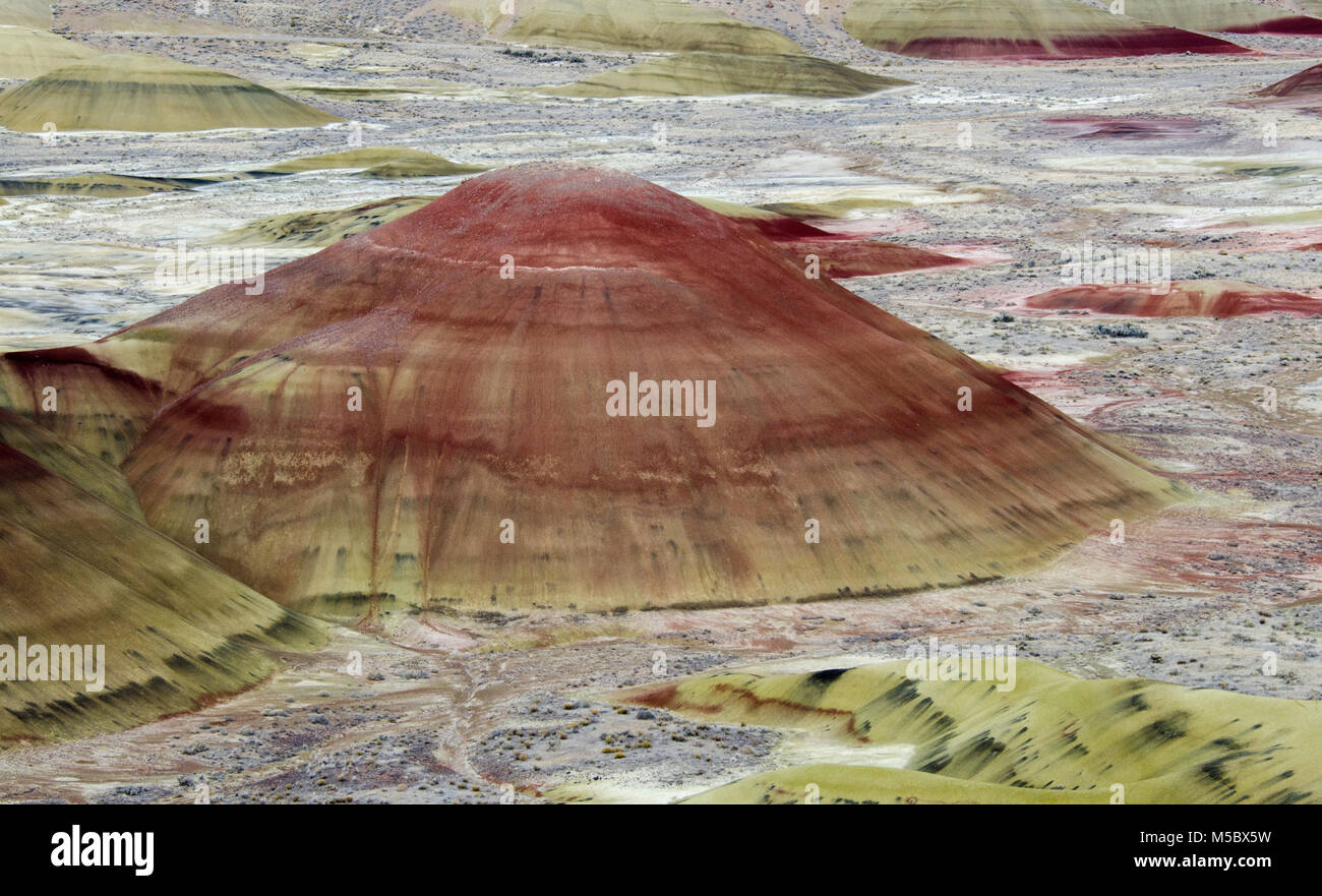 Painted hills in John Day National Park Stock Photo - Alamy
