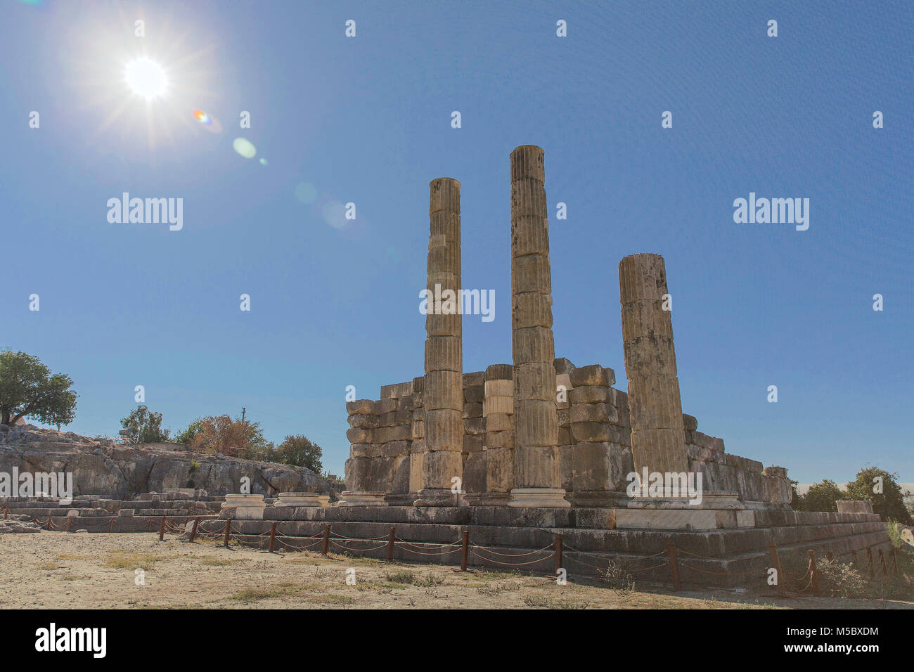 Turkey Leto photography temple in the ancient city Letoon is located in ...