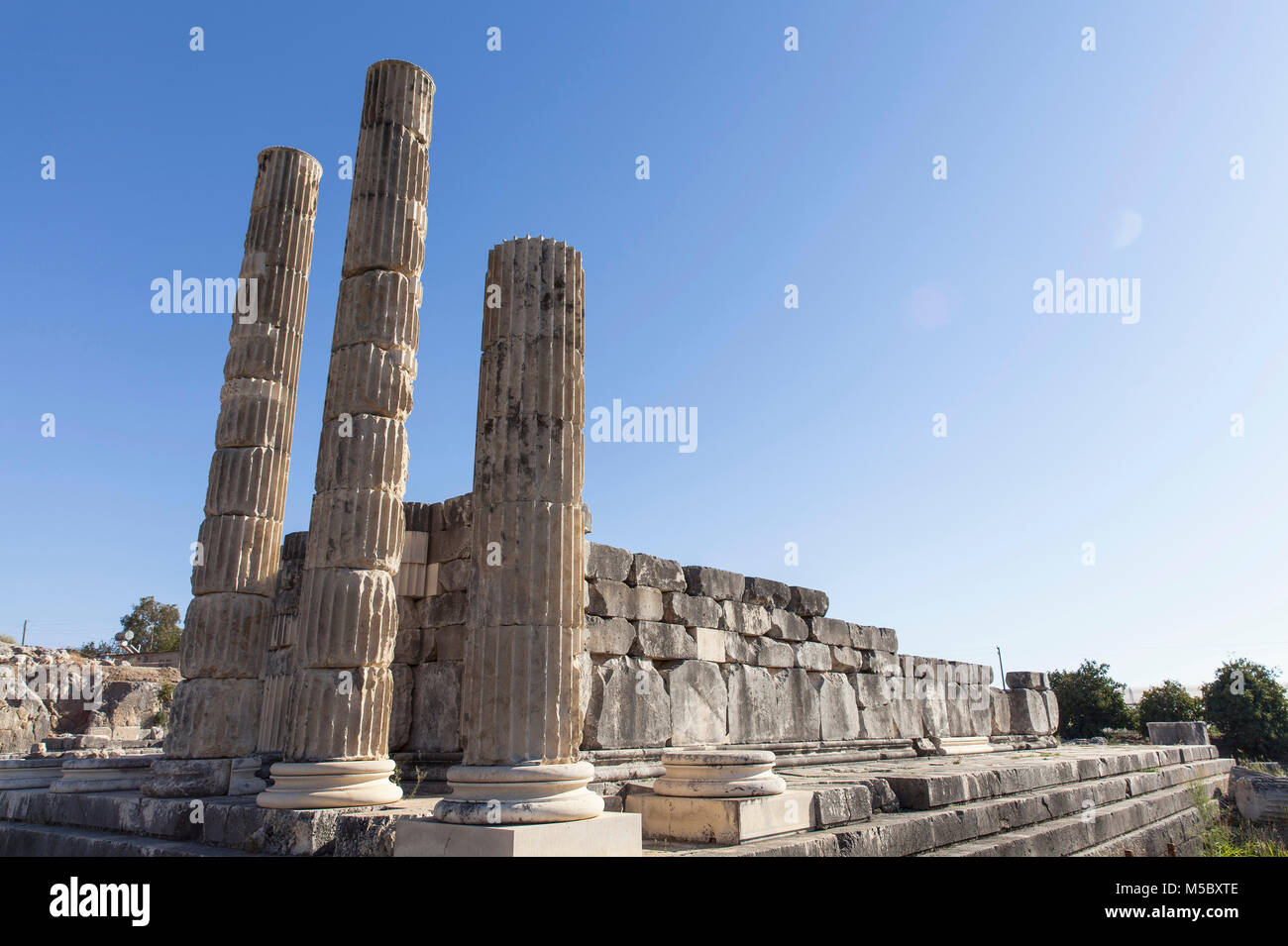 Turkey Leto photography temple in the ancient city Letoon is located in ...