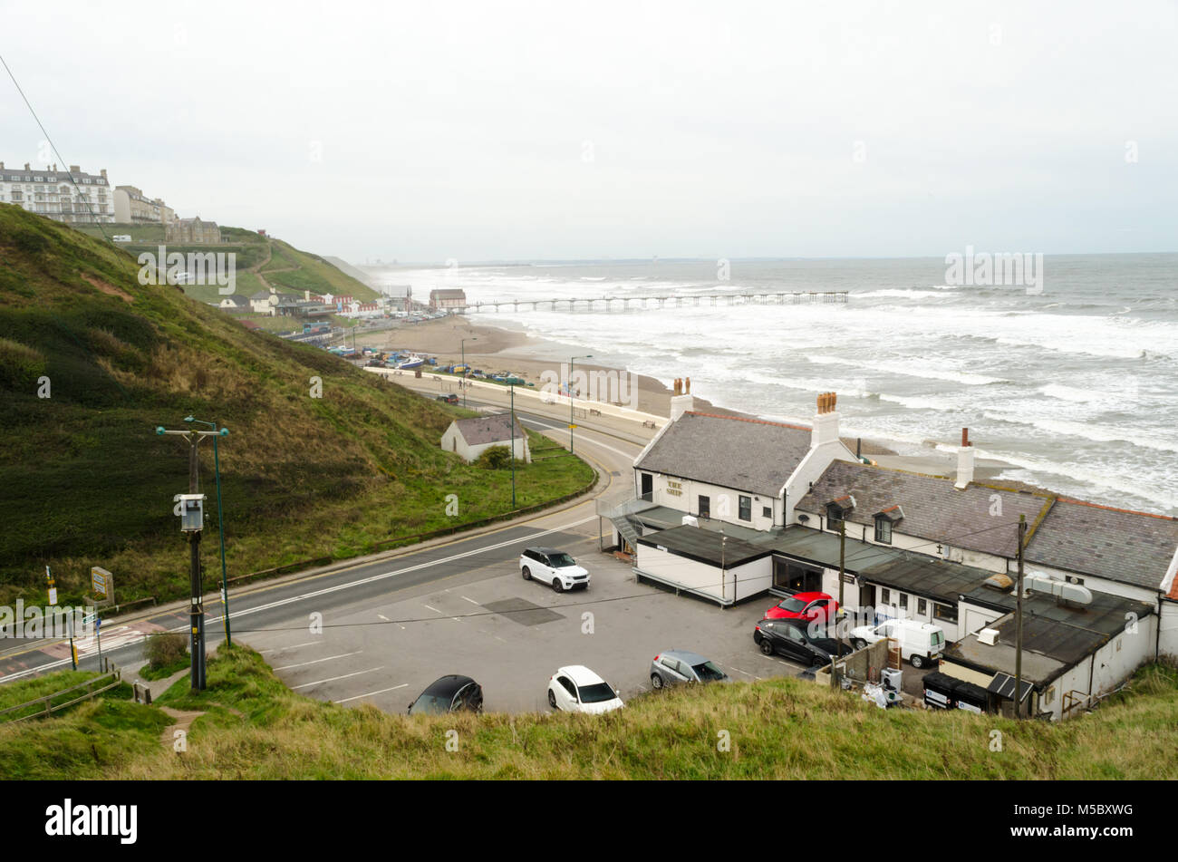 Saltburn By The Sea Hunt Cliff High Resolution Stock Photography and ...
