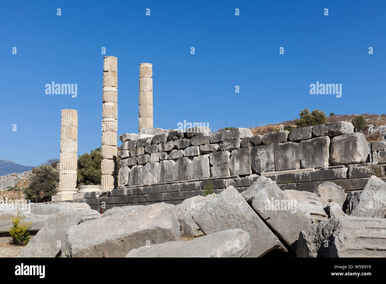 Turkey Leto photography temple in the ancient city Letoon is located in ...