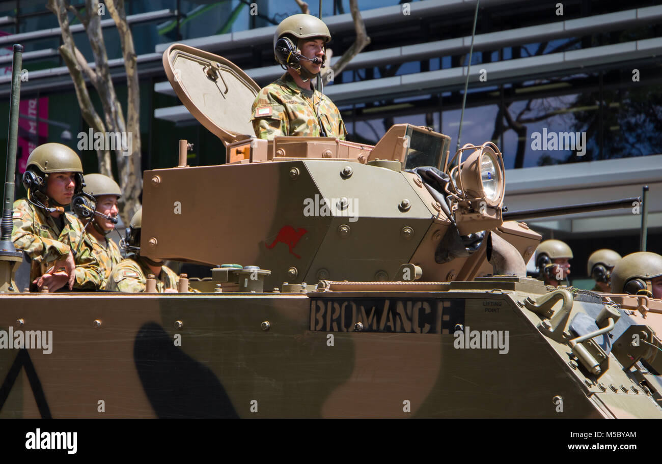 Freedom of Entry parade Brisbane Stock Photo - Alamy