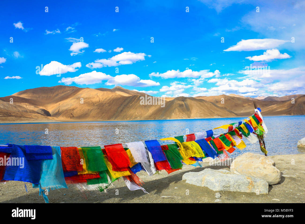 Pangong Lake, Leh Ladakh, Jammu Kashmir, India Stock Photo - Alamy