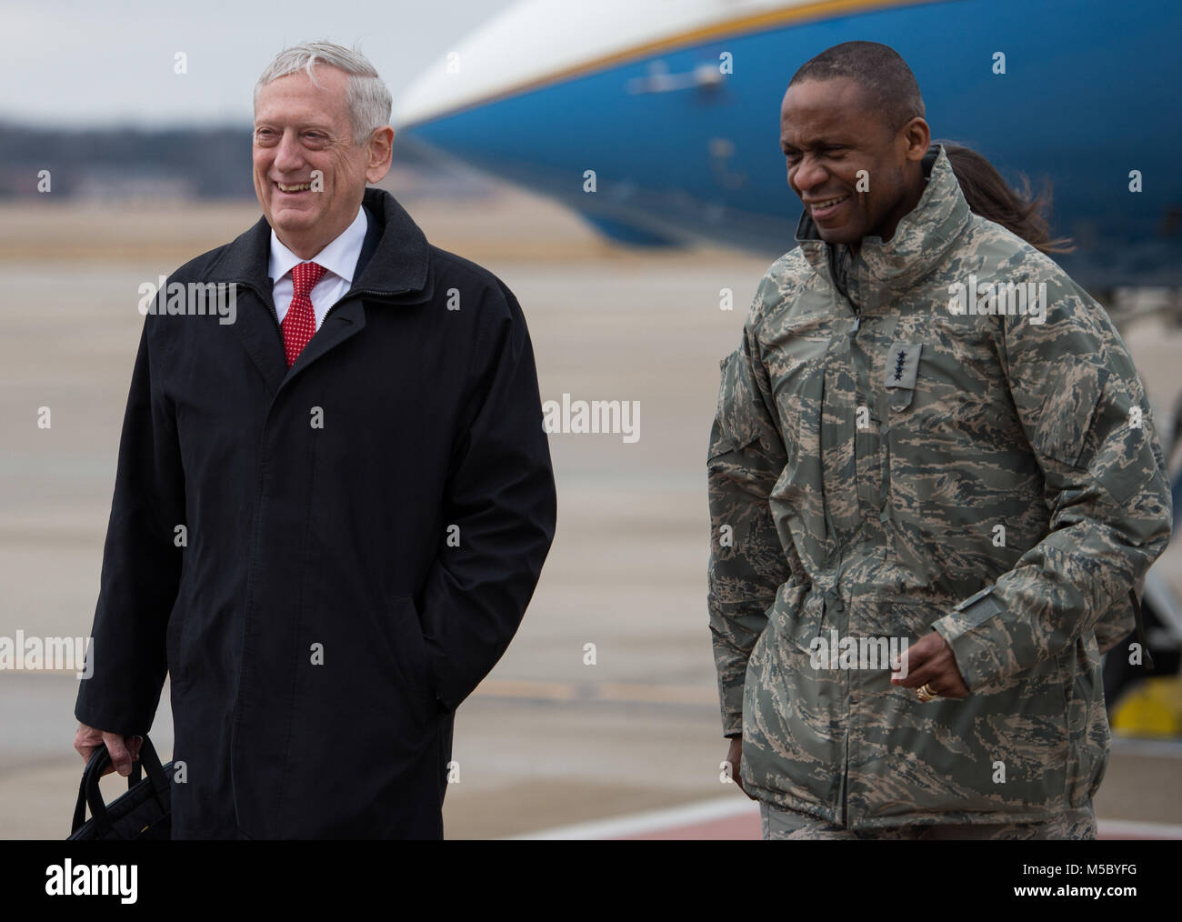 Gen. Darren W. McDew, U.S. Transportation Command commander, greets ...