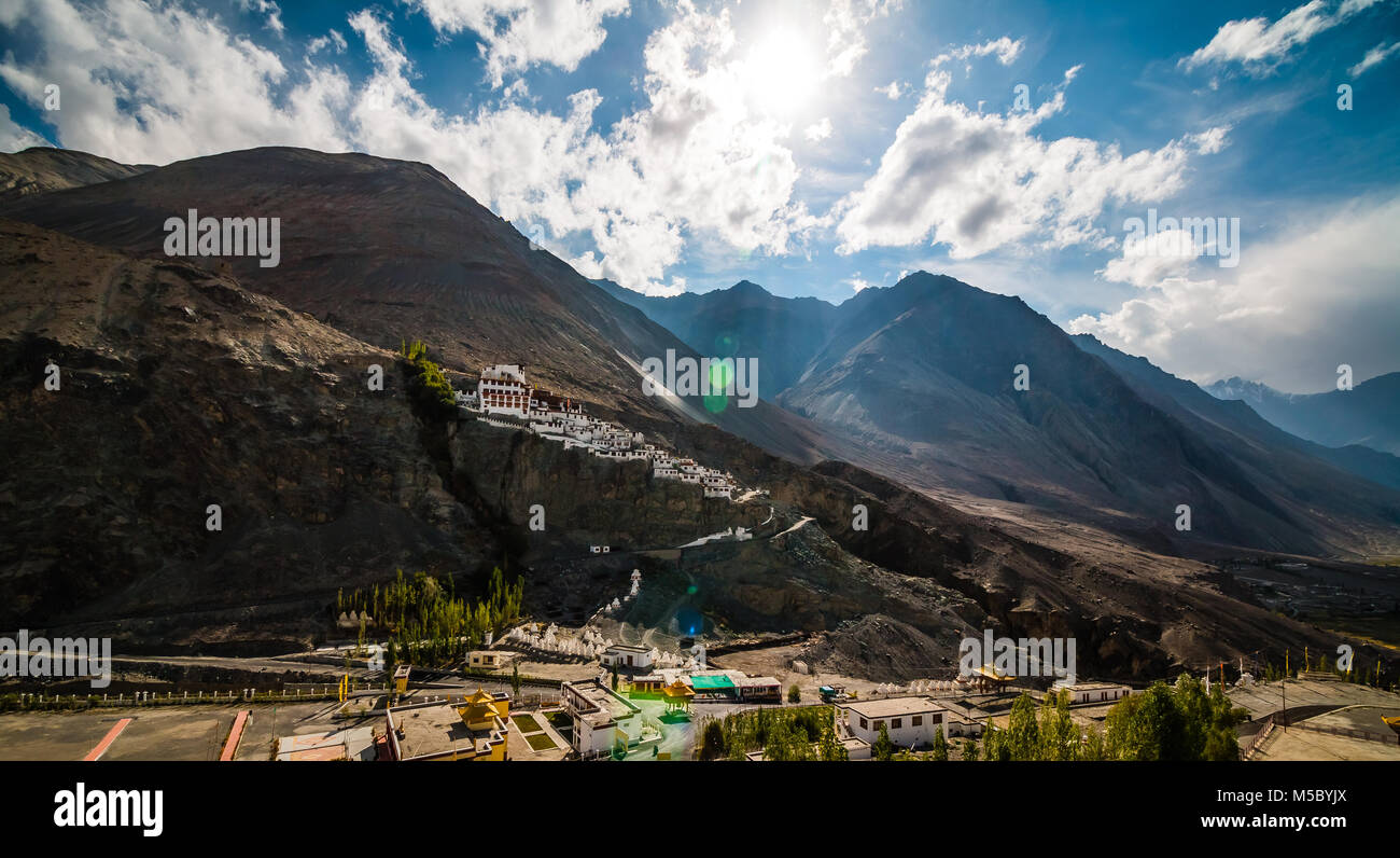 Diskit Monastery, Nubra Valley, Leh Ladakh, Jammu Kashmir, India Stock ...
