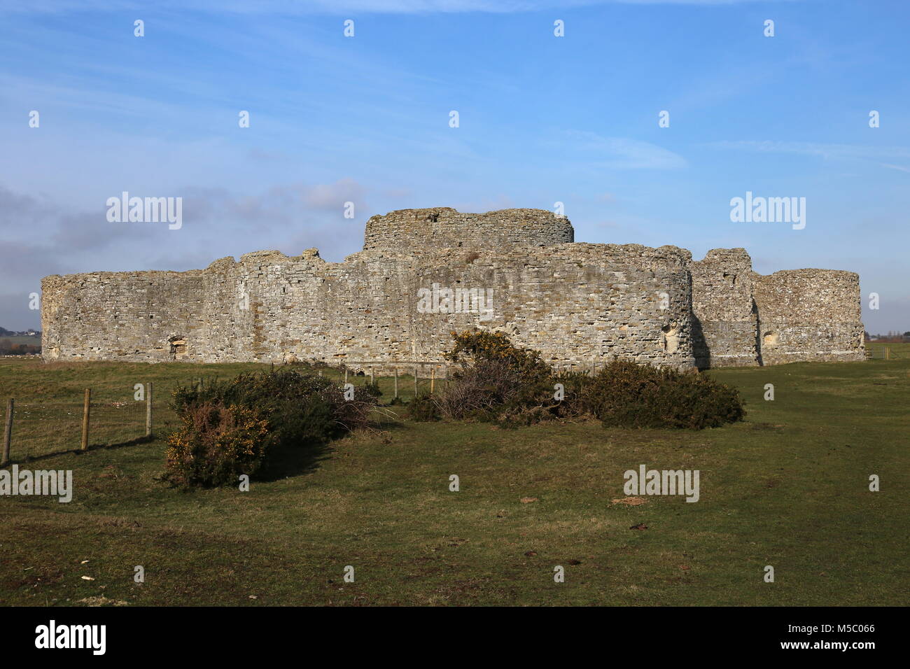 Camber Castle (formerly Winchelsea Castle), built by Henry VIII in 1539 ...