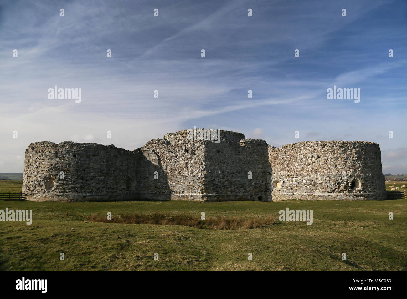 Camber Castle (formerly Winchelsea Castle), built by Henry VIII in 1539 ...