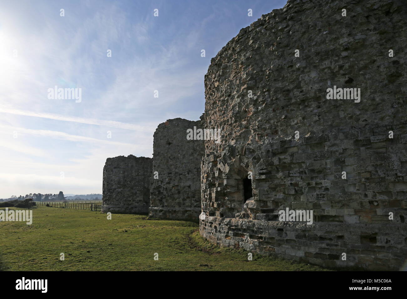 Camber Castle (formerly Winchelsea Castle), built by Henry VIII in 1539 ...