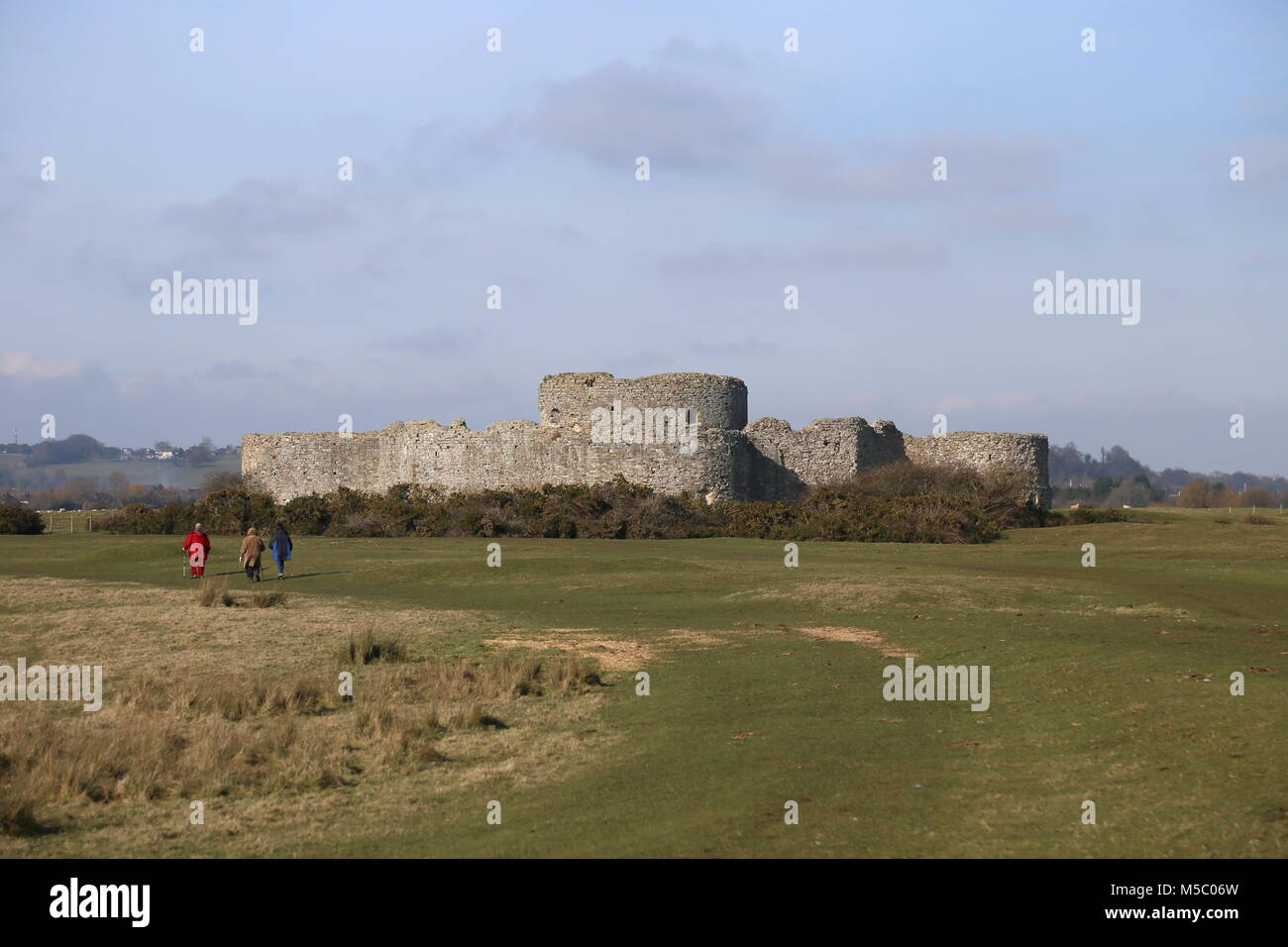 Camber Castle (formerly Winchelsea Castle), built by Henry VIII in 1539 ...