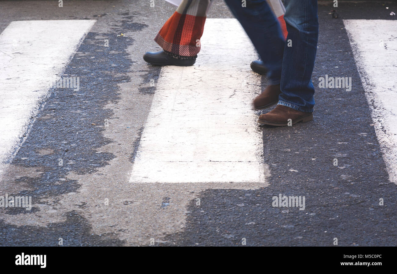 Zebra crossing traffic on road hi-res stock photography and images - Alamy