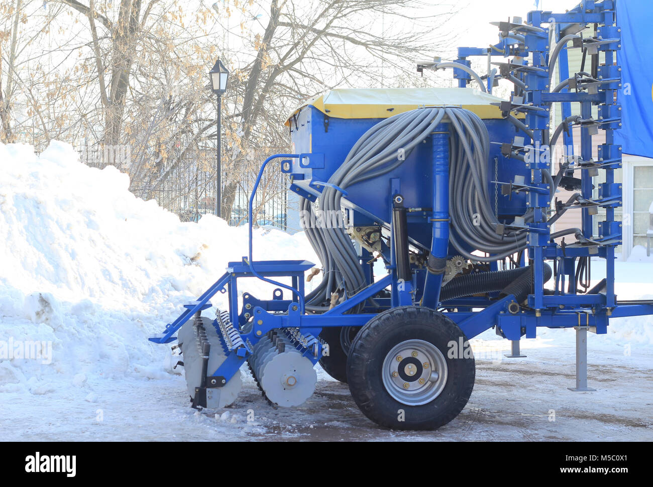 Agricultural machinery, cultivator Stock Photo - Alamy