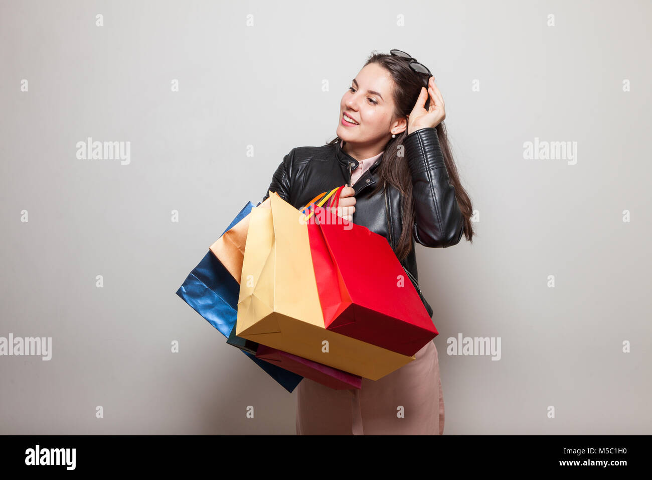 European girl in glasses hi-res stock photography and images - Alamy