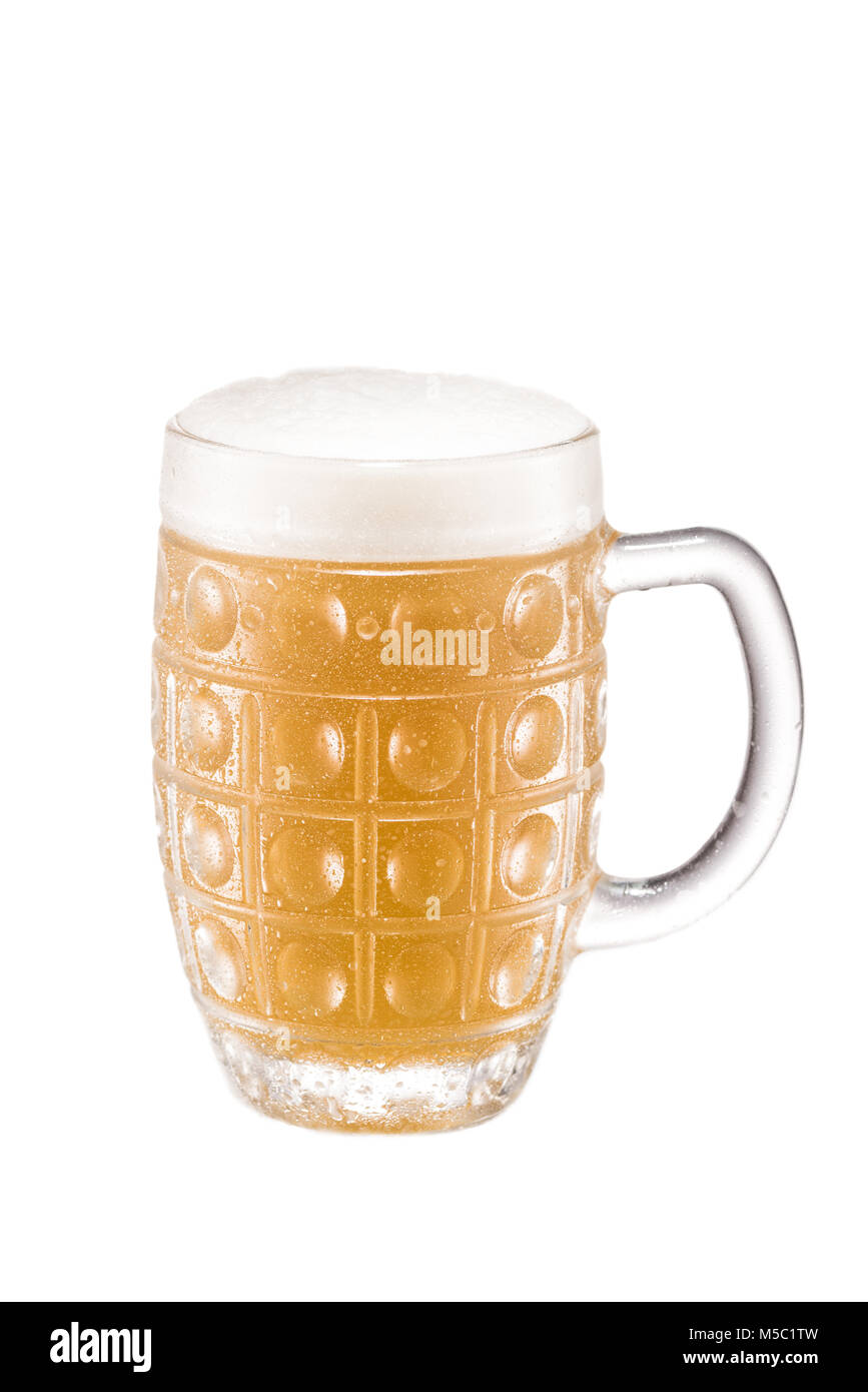 mug of cold beer Stock Photo - Alamy