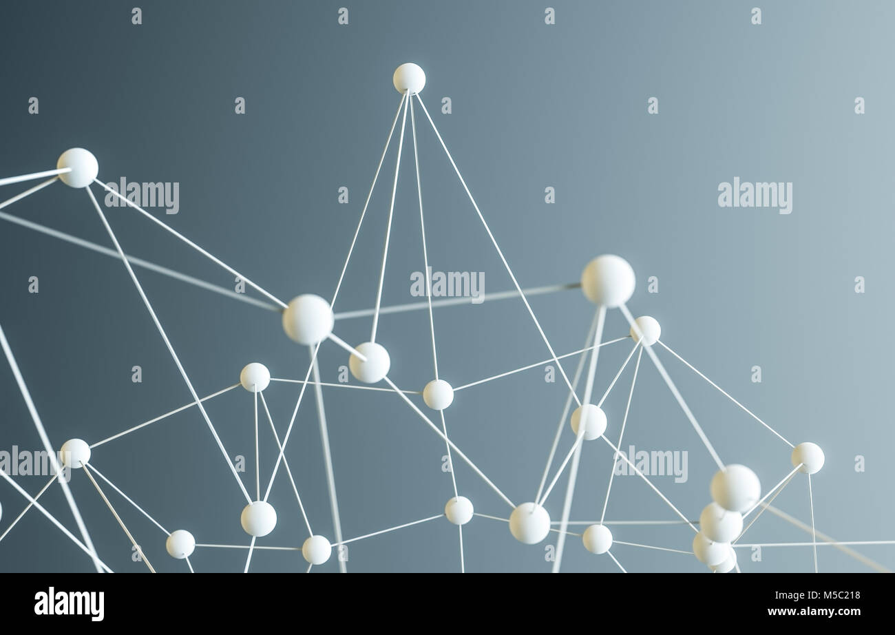 Abstract 3d rendering of chaotic structure Stock Photo - Alamy