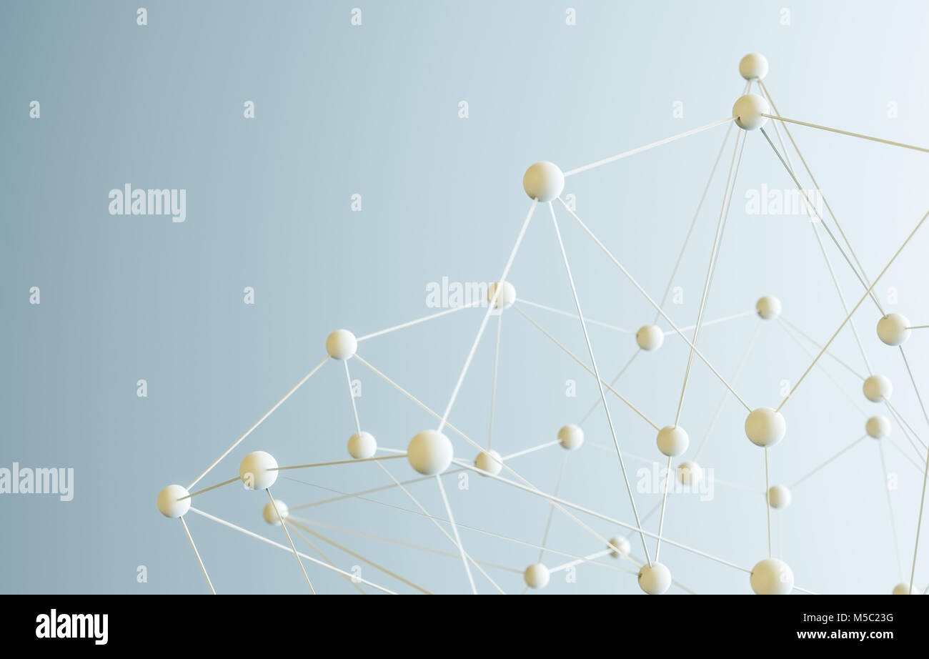 Abstract 3d rendering of chaotic structure Stock Photo - Alamy