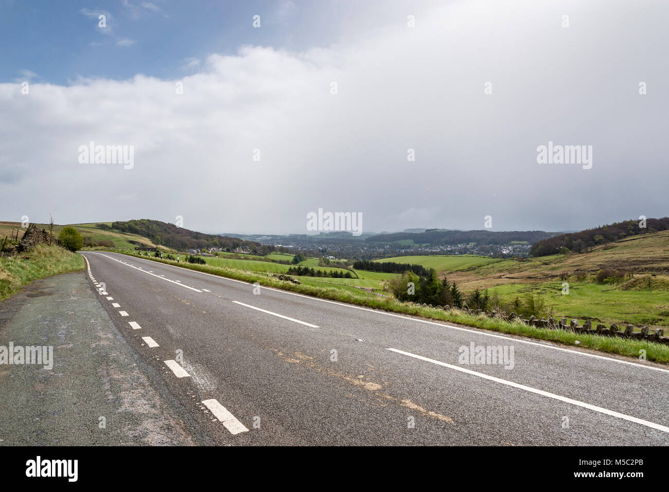 Goyt valley road hi-res stock photography and images - Alamy