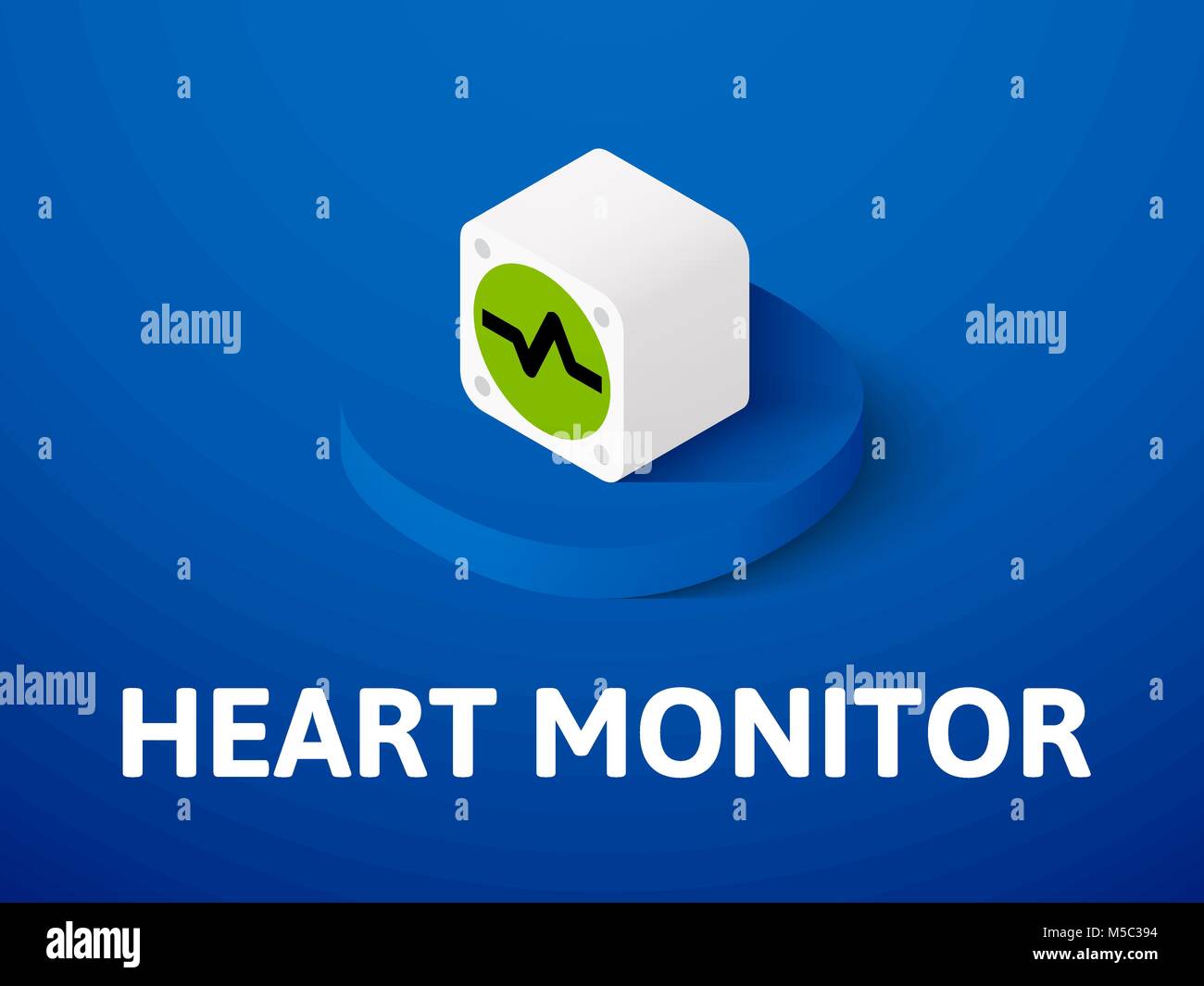 Computer monitor on round hi-res stock photography and images - Alamy