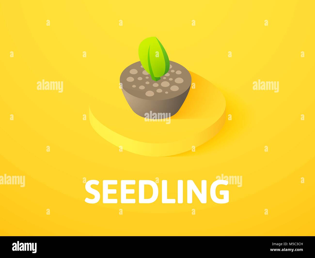 Seedling logo hi-res stock photography and images - Alamy