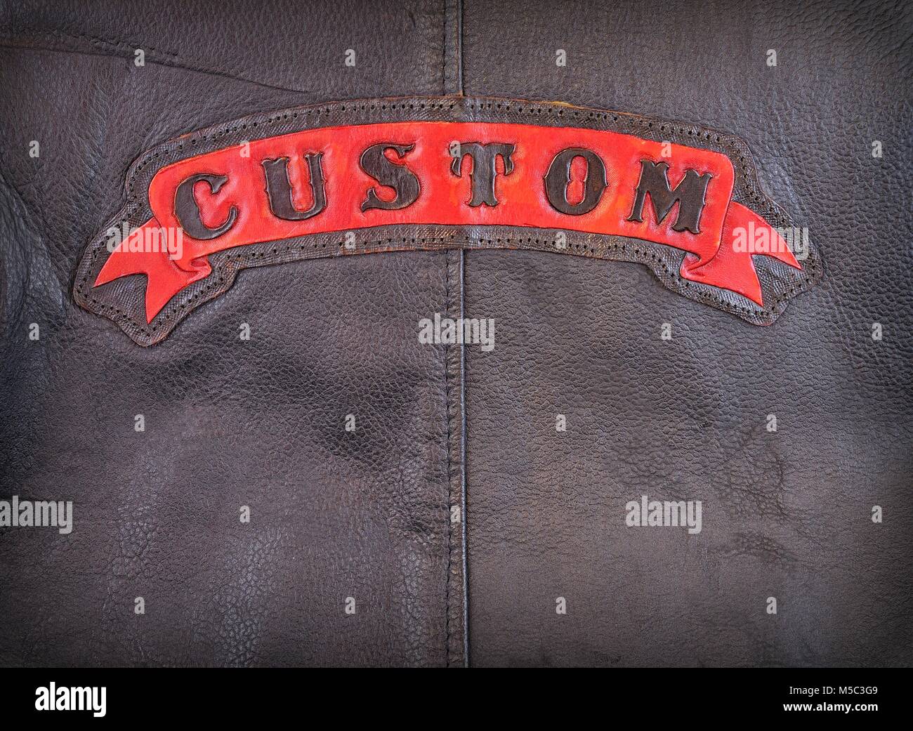 Biker jacket back hi-res stock photography and images - Alamy