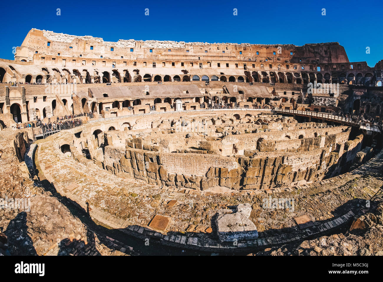 Inside Roman Coliseum