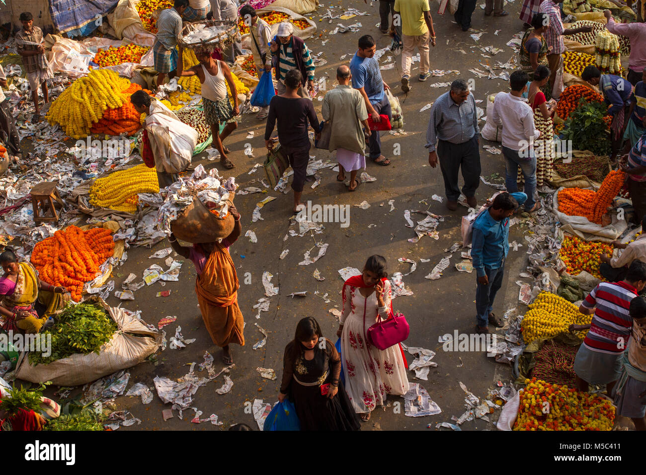 Indian wholesale market hi-res stock photography and images - Alamy