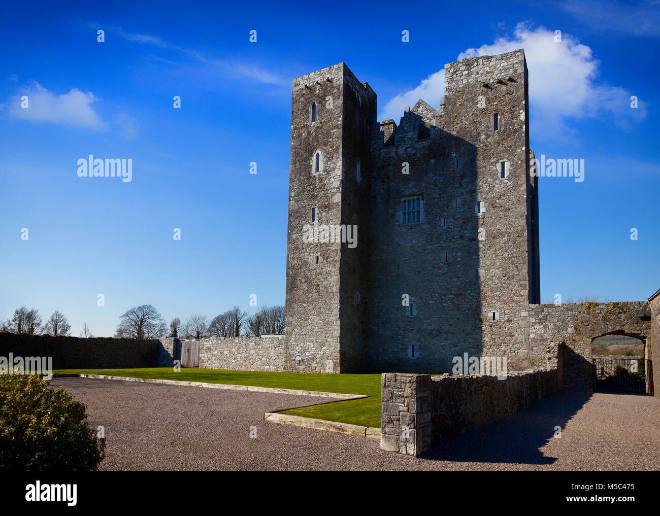 Barryscourt Castle close to the town of Carrigtwohill, in eastern ...