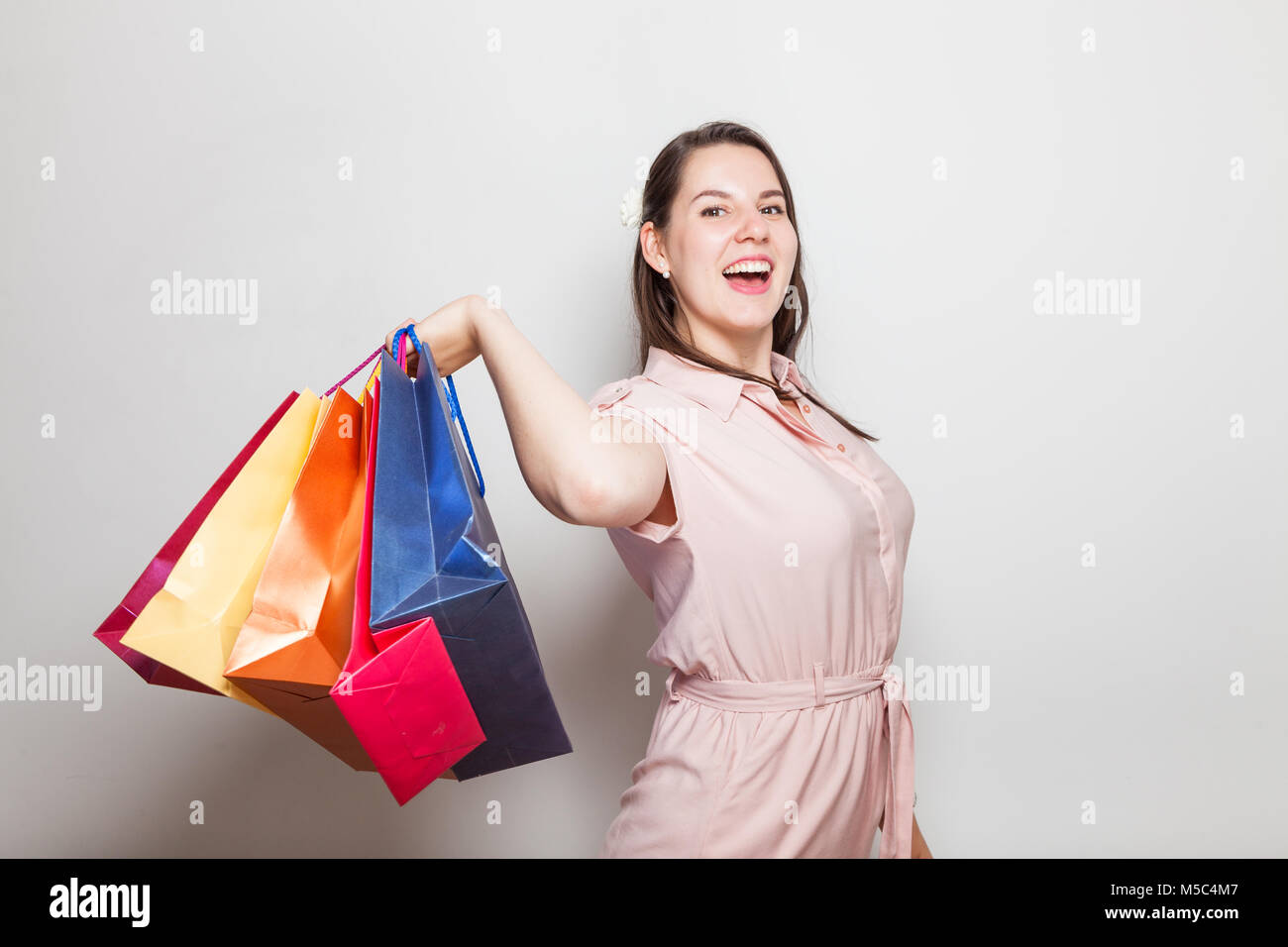 Cashier bank portrait hi-res stock photography and images - Alamy