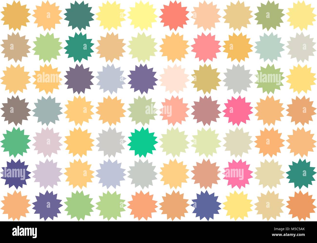 Abstract colored star shape pattern. Good for web page, wallpaper ...