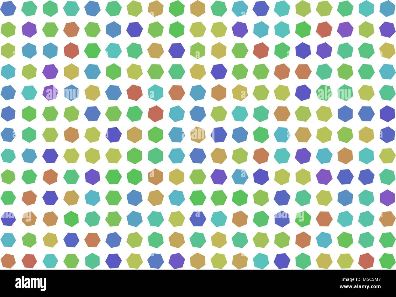 Abstract colored hexagon shape pattern. Good for web page, wallpaper ...