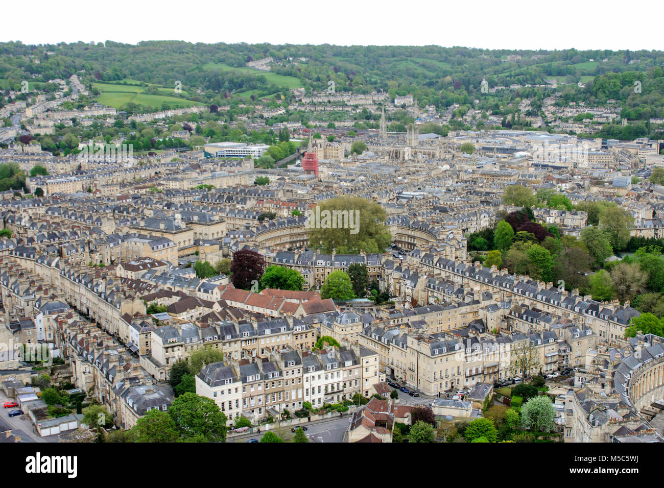 Aerial photo of bath uk hi-res stock photography and images - Alamy