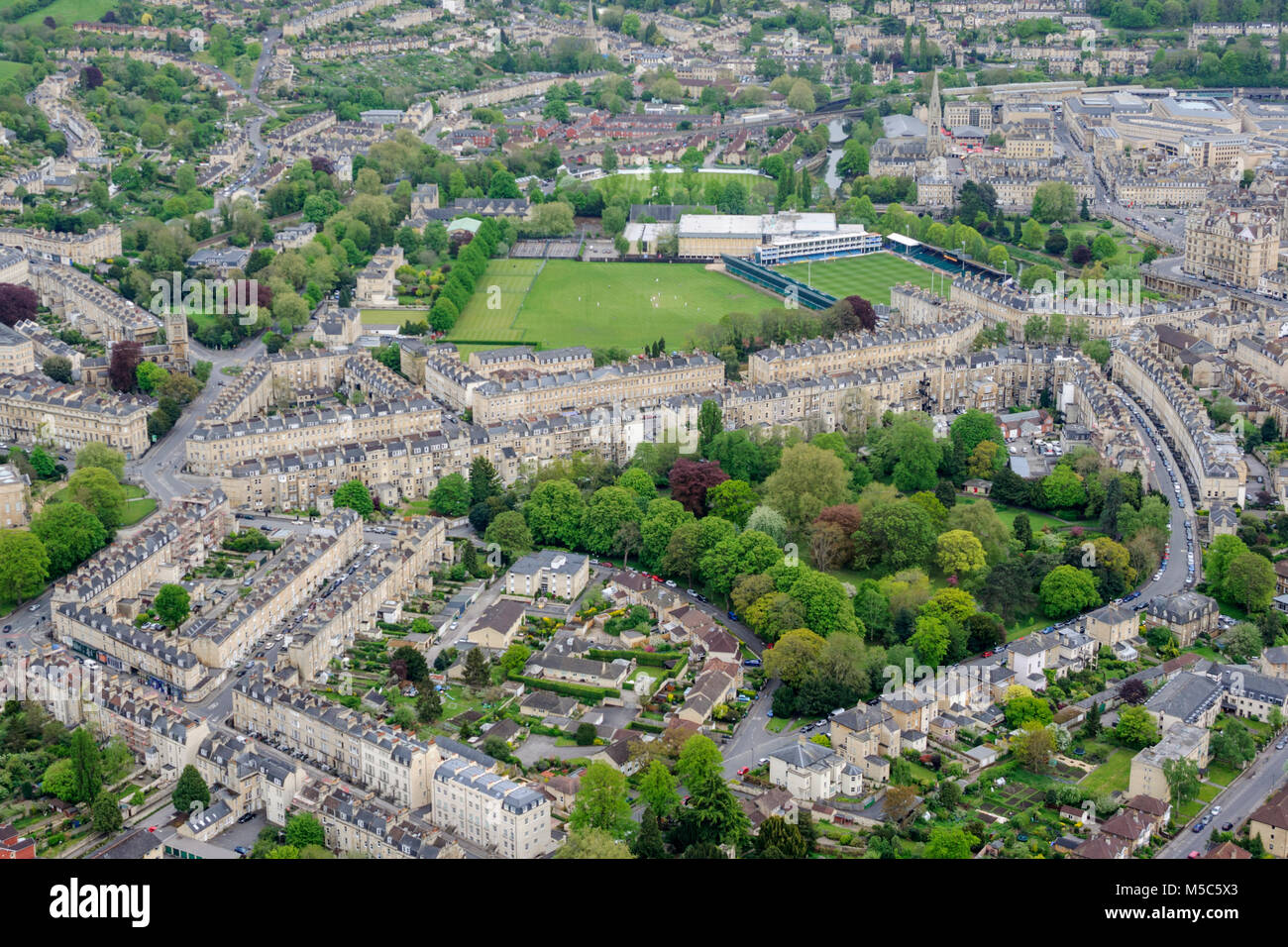 Bath city aerial uk recreation hi-res stock photography and images - Alamy