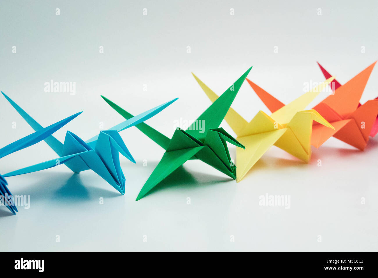Yellow Origami Bird High Resolution Stock Photography and Images - Alamy