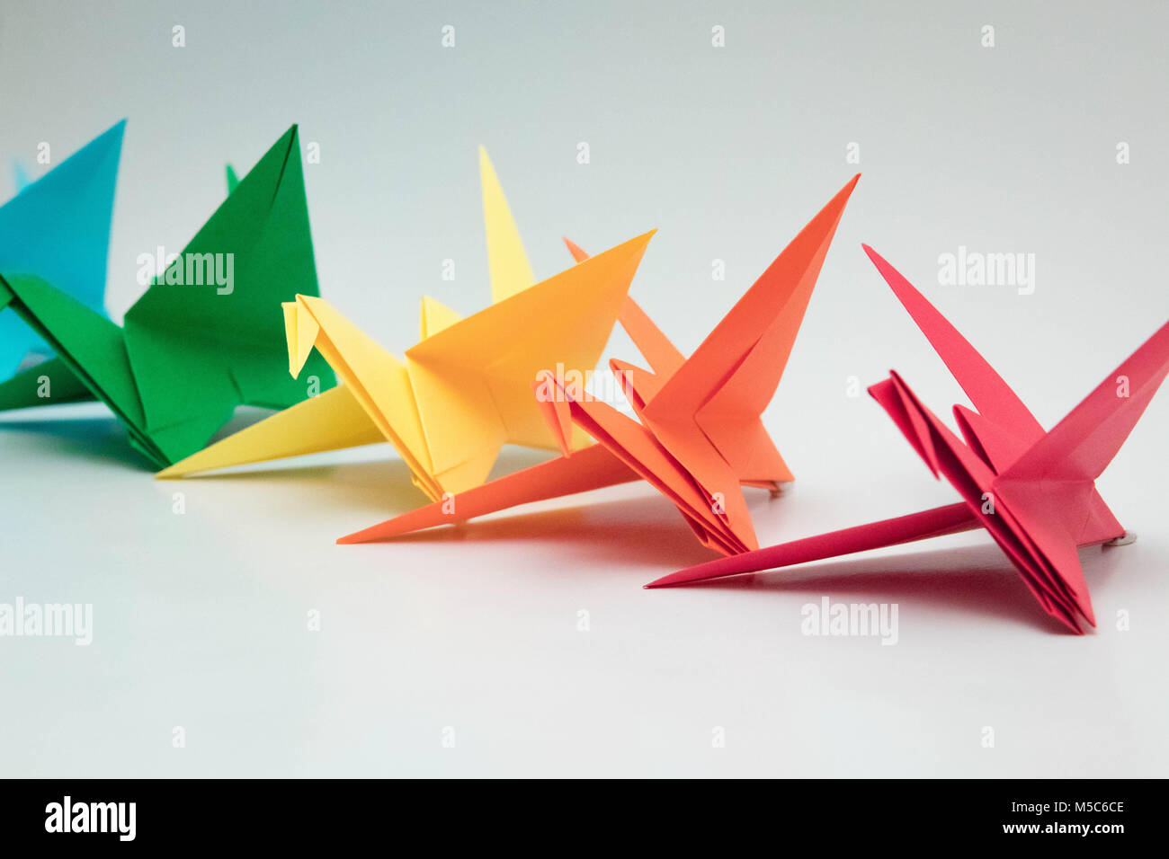 Yellow Origami Bird High Resolution Stock Photography and Images - Alamy