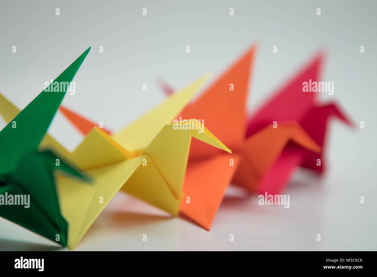 Yellow Origami Bird High Resolution Stock Photography and Images - Alamy