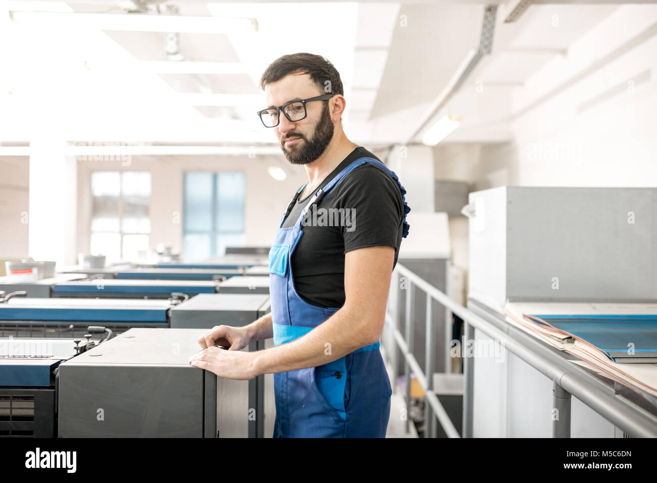 Offset printing machine hi-res stock photography and images - Alamy