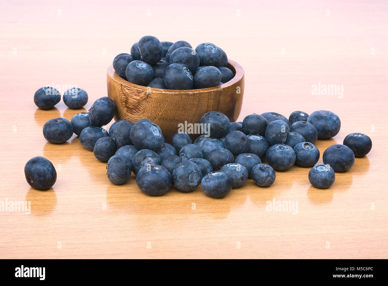 Closeup of blueberry, ingredient for the preparation of pastries and ...