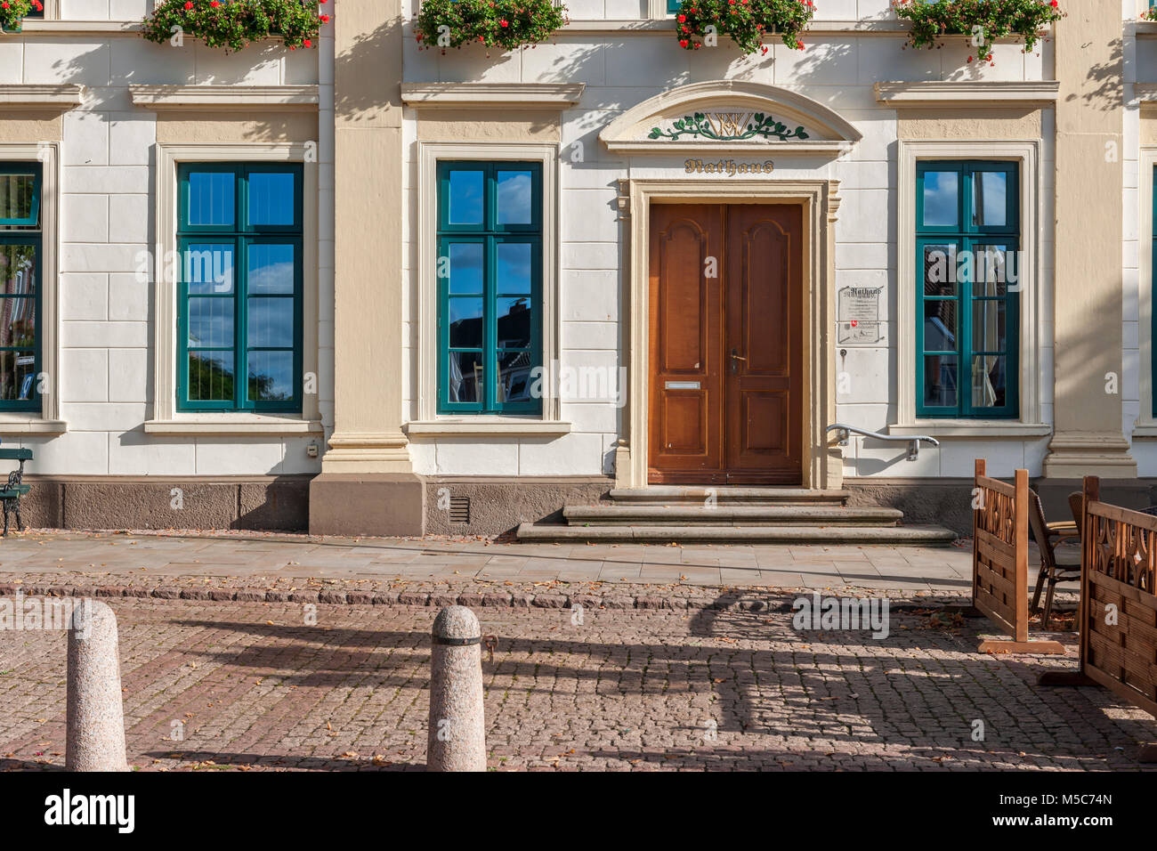 Restored town hall hi-res stock photography and images - Alamy